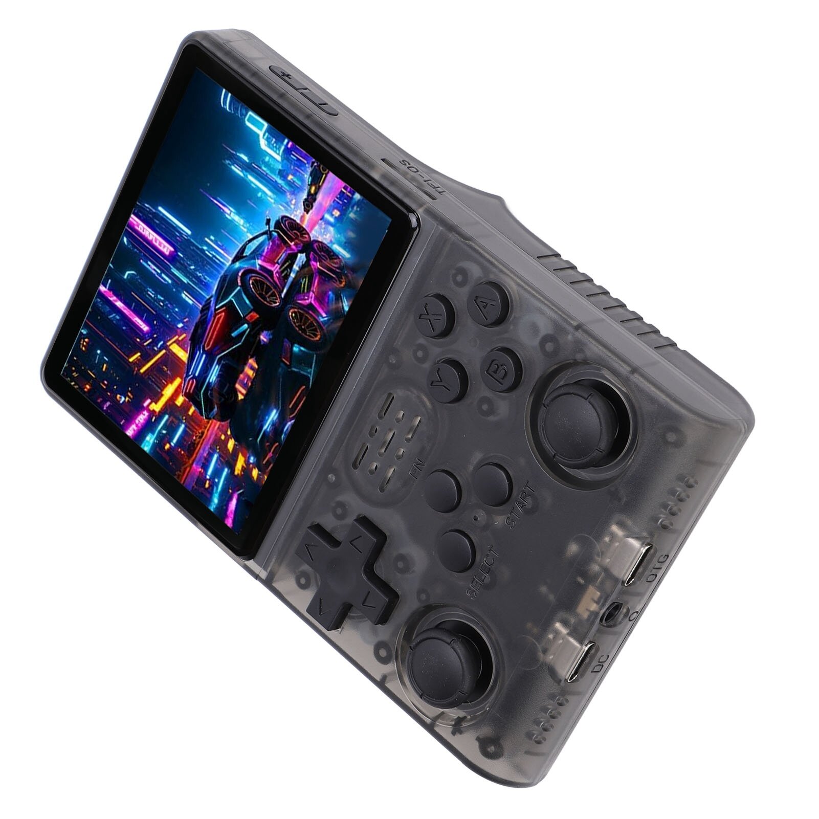 Handheld Game Console 3.5 дюйма IPS экран 640x480 разрешение Retro Gaming Console 256GB память 30000 игр встроено 45 эмулятора прозрачный зеленый