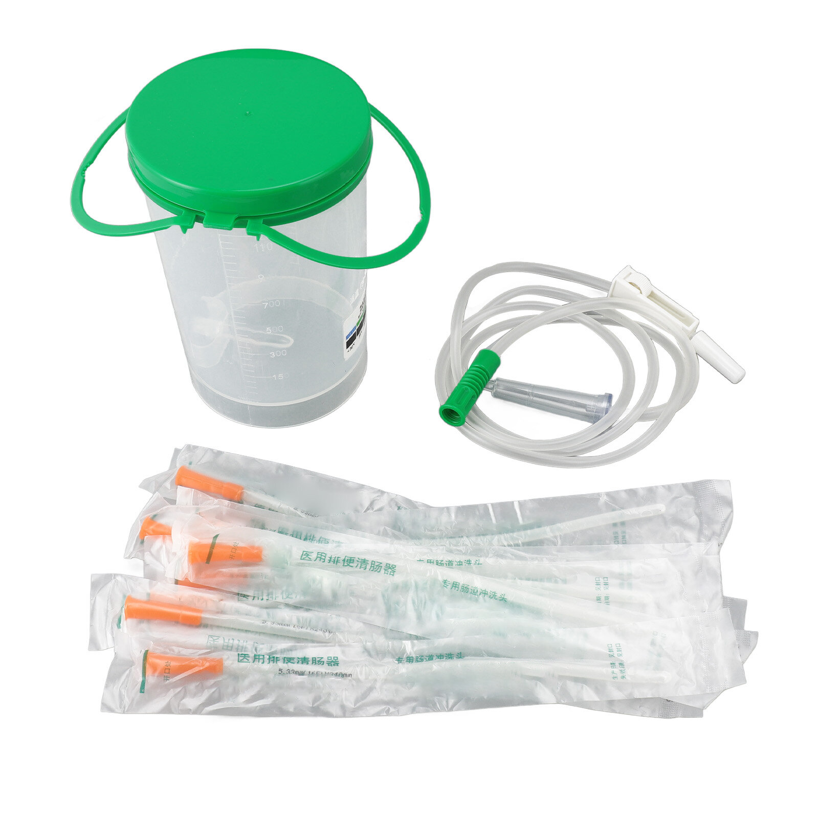 Набор ведер для клизмы, большая емкость 1200 мл, улучшает перистальтику кишечника Ведро для клизмы со шлангом для домашнего использования