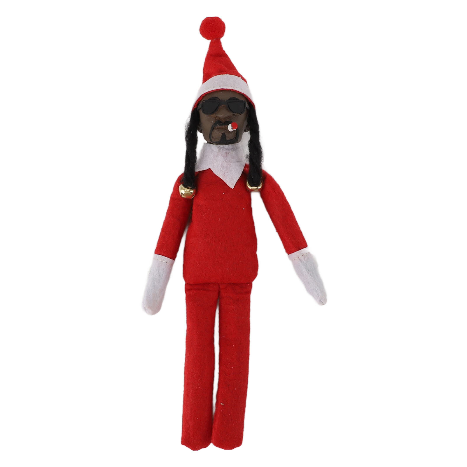 Рождественская черная эльфийская кукольная смола WELE TOY HIP HOP DOLL GRONTEM ORNAME