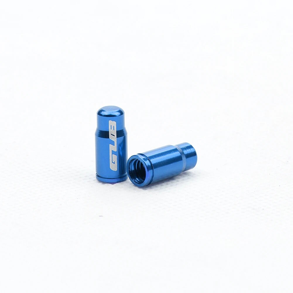 Колпачки для клапанов GUB 2 шт. Schrader/Presta Синий, 2PCS Presta Blue