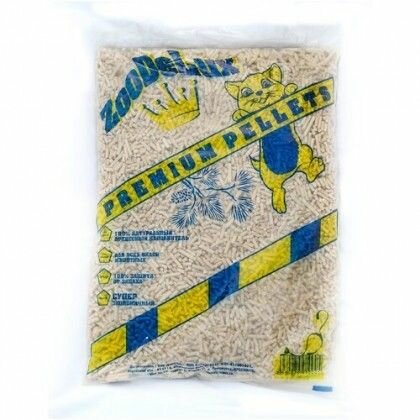 Наполнитель для кошек древесный ЗооДелюкс, 15 кг (28 л)