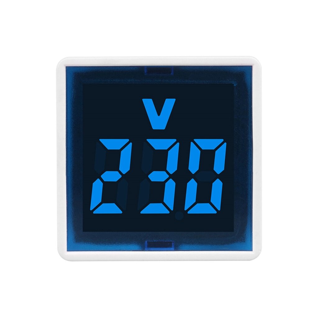 Многофункциональный цифровой вольтметр 220В/230В для дома