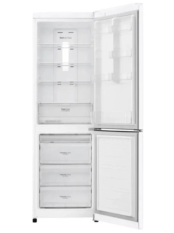 Холодильник LG GA-B419SQGL, двухкамерный, No Frost, инверторный, A+, 354 л
