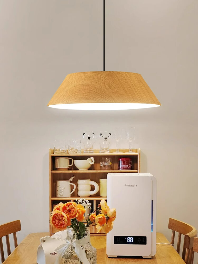 LED люстра, регулируемое свечение, регулируемая высота, Цвета дерева