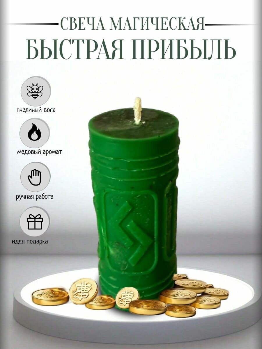 Свеча магическая Быстрая прибыль