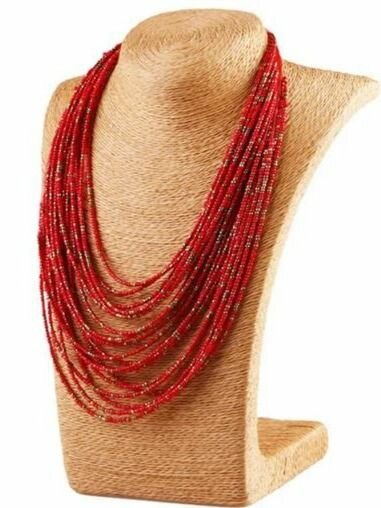 Бусы, бисер