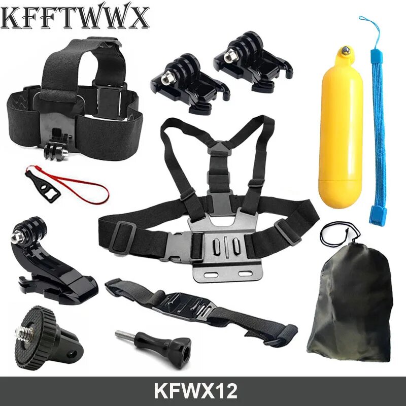 Комплект аксессуаров GoPro, черный KFWX12