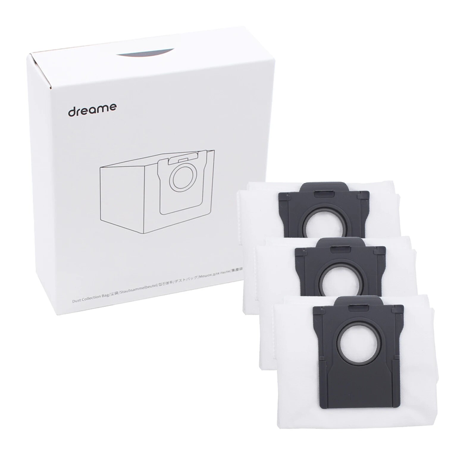 Мешки для пыли Dreame X50 Ultra/L50 Ultra/L40s Ultra, Белый