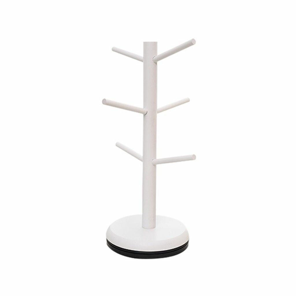 Стеллажи для хранения, Деревянная подставка для ресторана, кафе, бара - оранжевая - вращающаяся