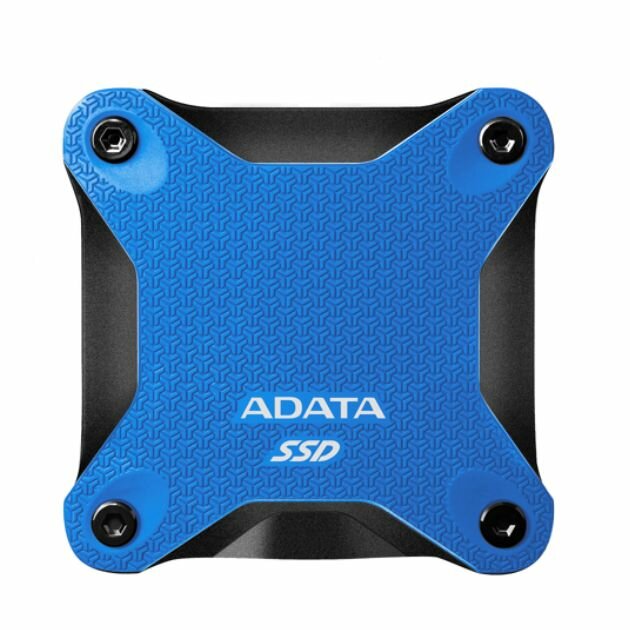 512 ГБ Внешний SSD ADATA SD620 (SD620-512GCBL) синий - USB 3.2 Gen2 Type-A, чтение - 520 Мбайт/сек, запись - 460 Мбайт/сек