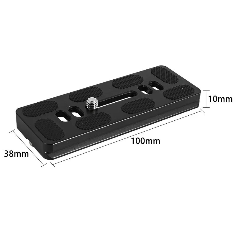 Адаптер BEXIN для штатива 1/4 дюйма Черный, 100mmX38mm