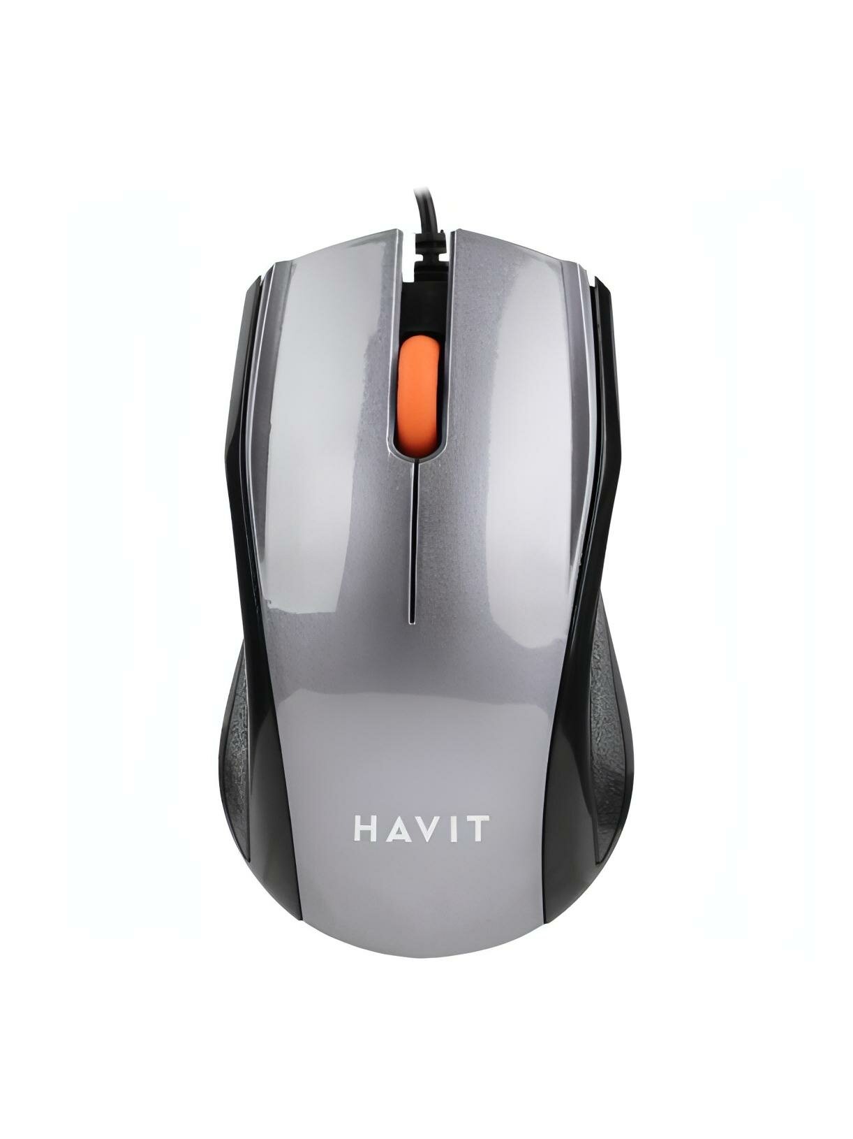 Мышь проводная Havit HV-MS689 Gray
