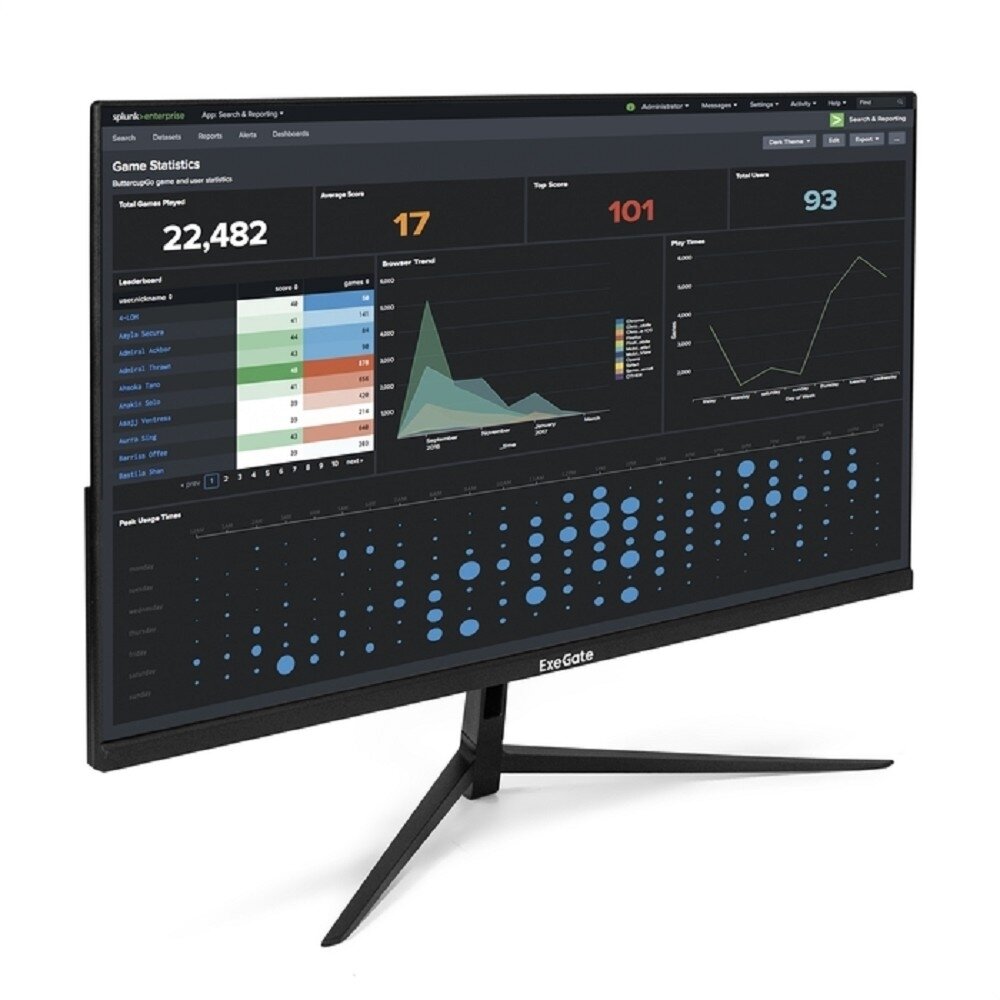 Монитор LCD ExeGate 27" EH2707 SuperView IPS 1920x1080 100hz 5ms 16:9 250cd 1300:1 178/178 D-Sub HDMI VESA EX298355RUS