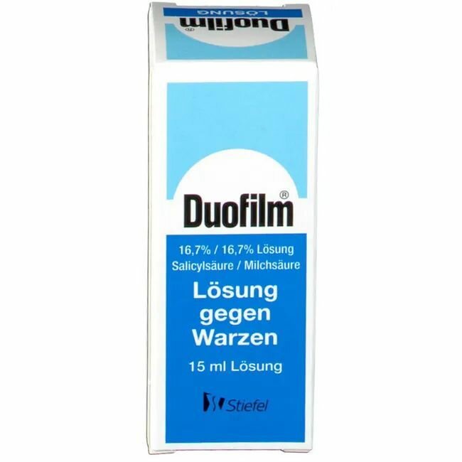 Duofilm Бережное и эффективное средство от бородавок, 15мл, Германия Специальный щадящий вид лечения бородавок