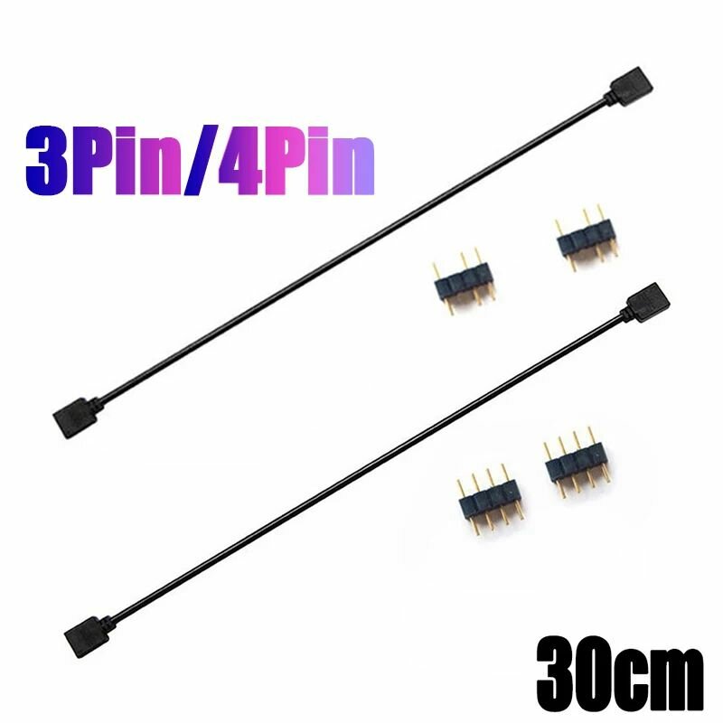 Материнская плата RGB SYNC Splitter 12 В 4-контактный 5 В 3-контактный RGB/ARGB SYNC HUB удлинительный кабель для передачи данных аксессуары для корпуса ПК для ASUS GIGABYTE