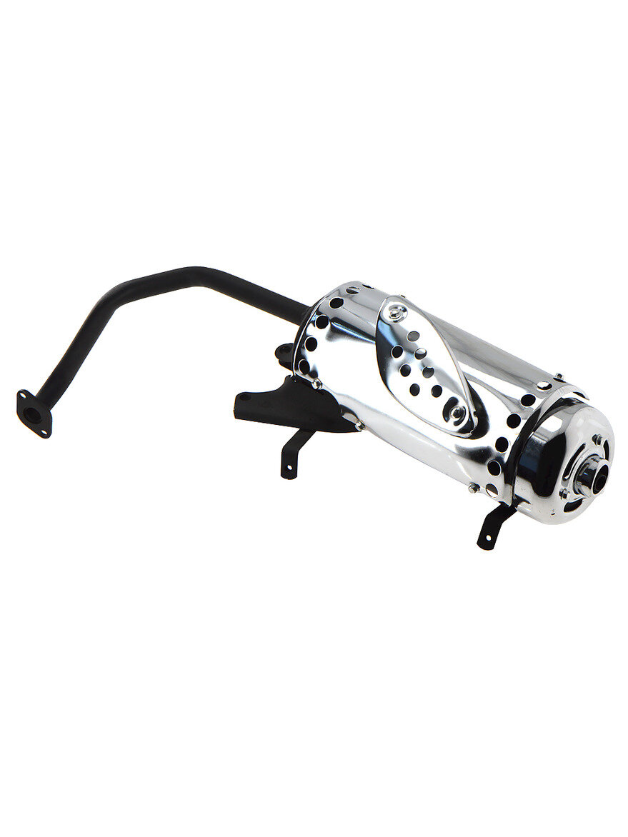 Глушитель для скутера Китаец с двигателем 152QMI