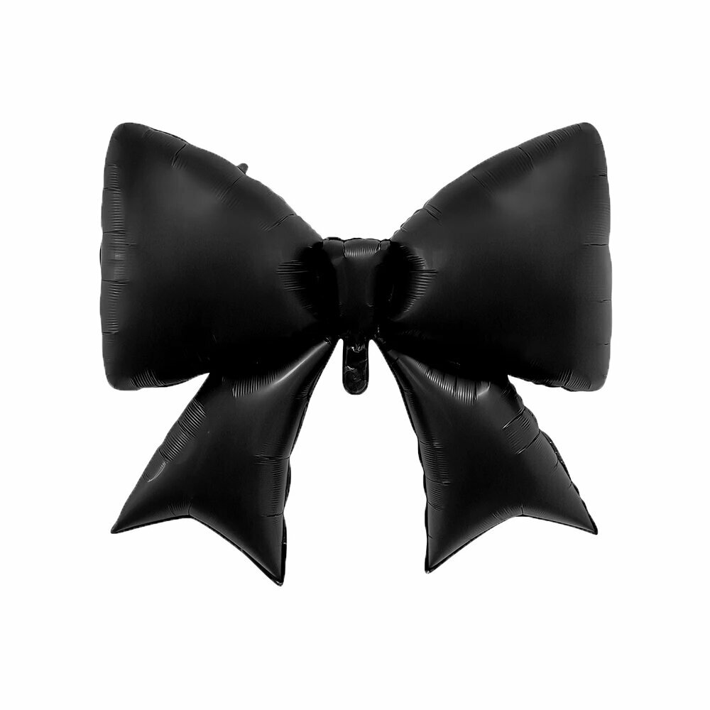 Фольгированные шары с бантом LQDIANTANG Черный, Black