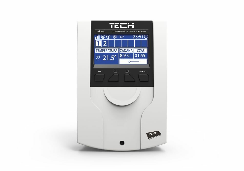 Регулятор для термоэлектрических приводов ST-EU-L-4 WIFI WG.20.0044