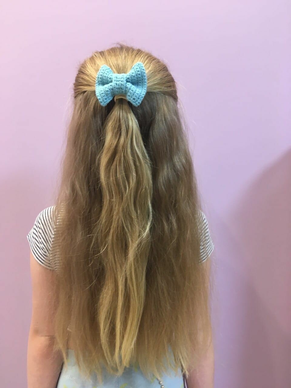 Детские заколки для волос 2 шт вязаные бантики для девочки