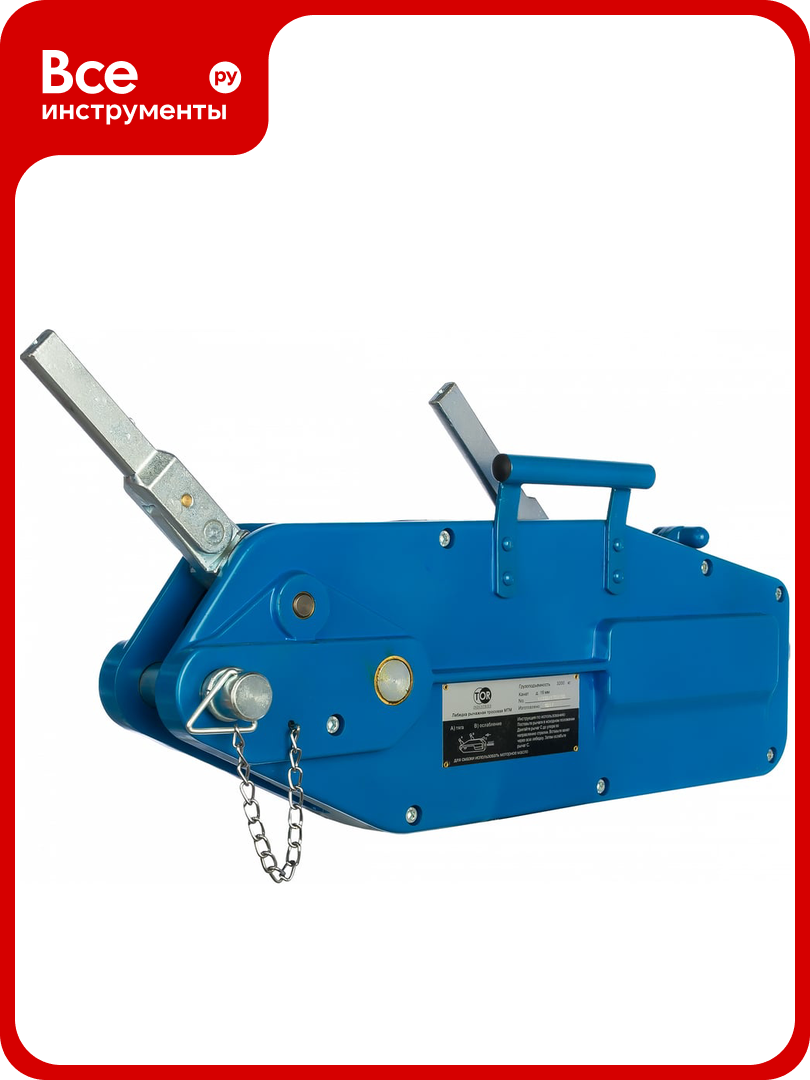 Рычажная тросовая лебедка TOR МТМ 3200, 3,2 т, L=20м 11232