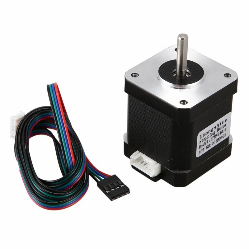 Шаговый двигатель Nema 17 MyPads с кабелем для 3D-принтера Cnc Motor