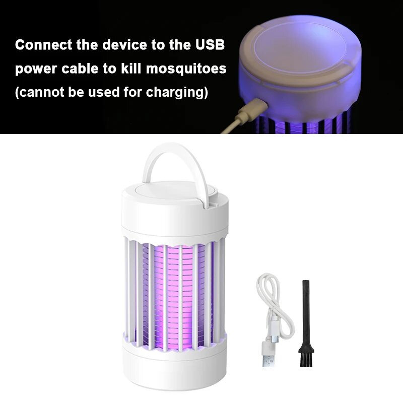 Лампа от комаров PARKSOn USB 5В, Plug In White