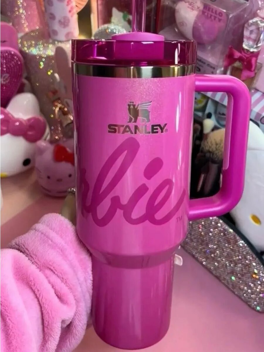 Термокружка Stanley "Barbie", для прохладительных напитков, 1180мл
