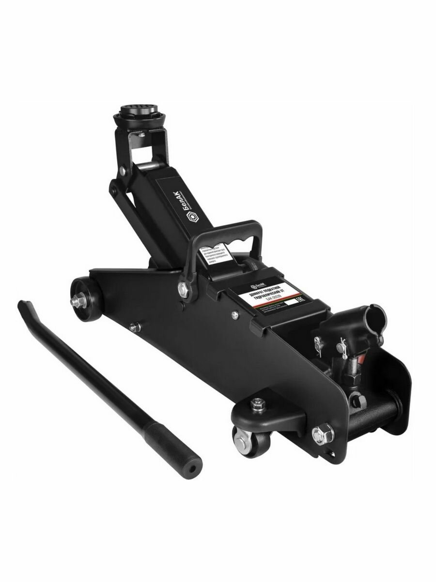 Домкрат гидравлический подкатной 3 тонны гаражный в кейсе "БелАК" БАК00539