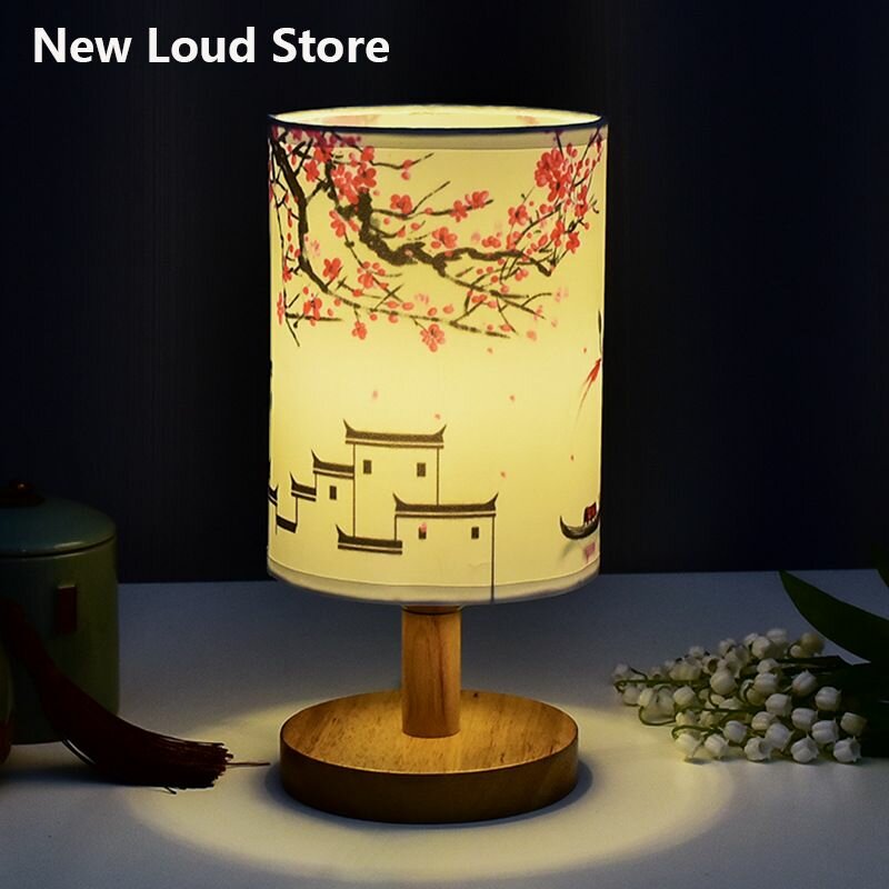 Настольная лампа Liuliudashun, китайский стиль, бронзовая, питание от USB