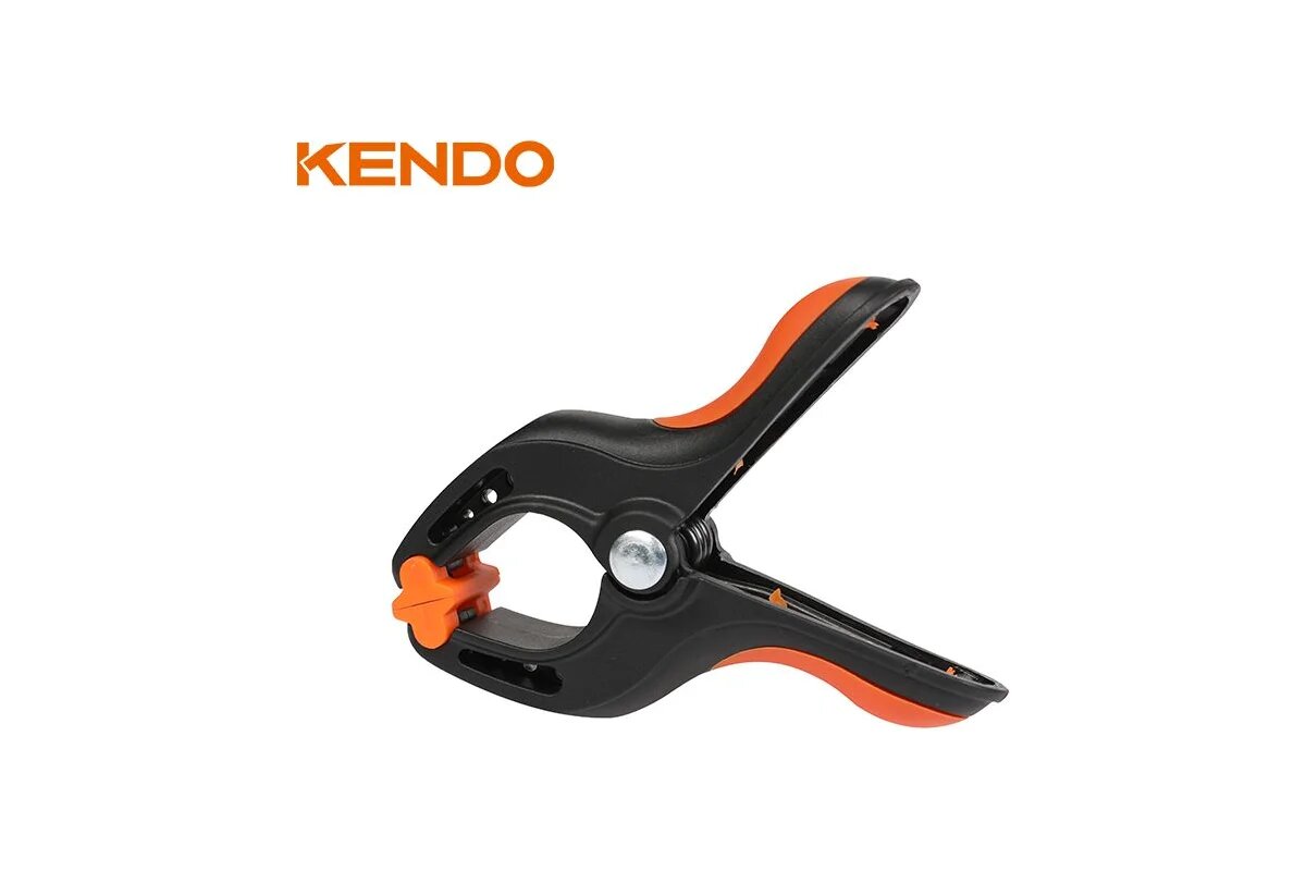 Струбцина клещаобразная KENDO 84 мм из стали для точных и прочных соединений