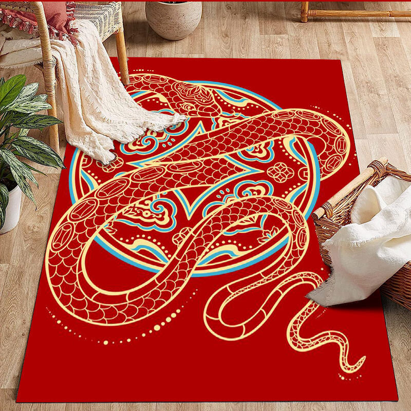 Ковер Pansy Rugs "Тигр", 150cm*210cm, безворсовый, гипоаллергенный, Турция