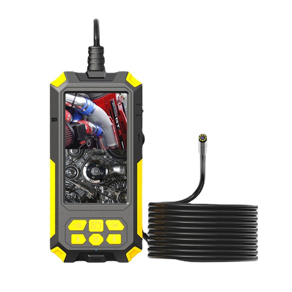 Мобильный телефон Эндоскоп Бороскоп Инспекционная Камера IP68 Водонепроницаемый 9 LED 4.5"