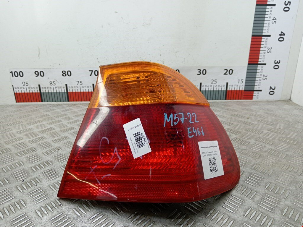 Фонарь задний правый BMW 3-Series (E46) 63218364922 арт. 2243939