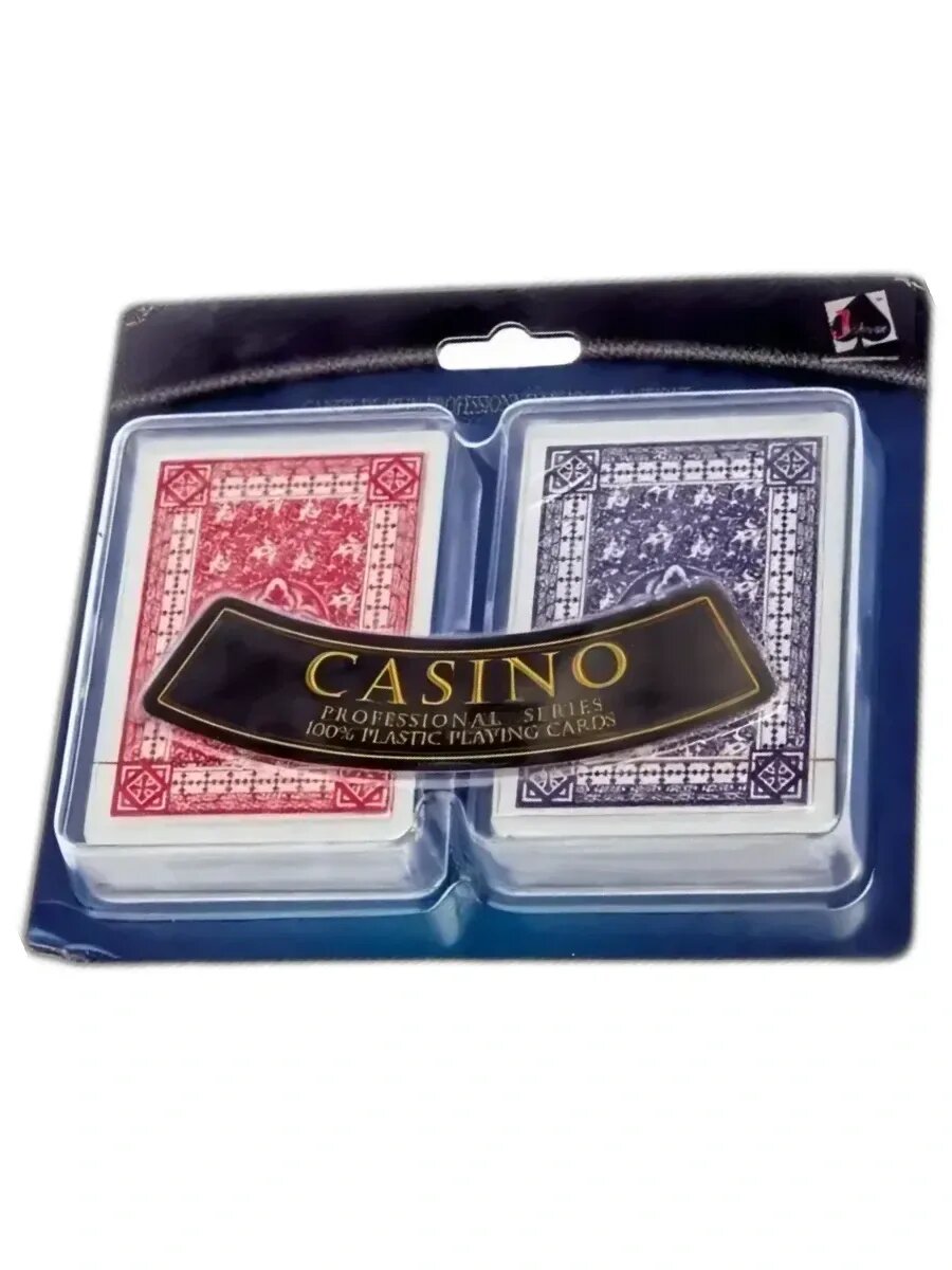 Набор игральных пластиковых карт MARP01065A "Казино", 2 колоды