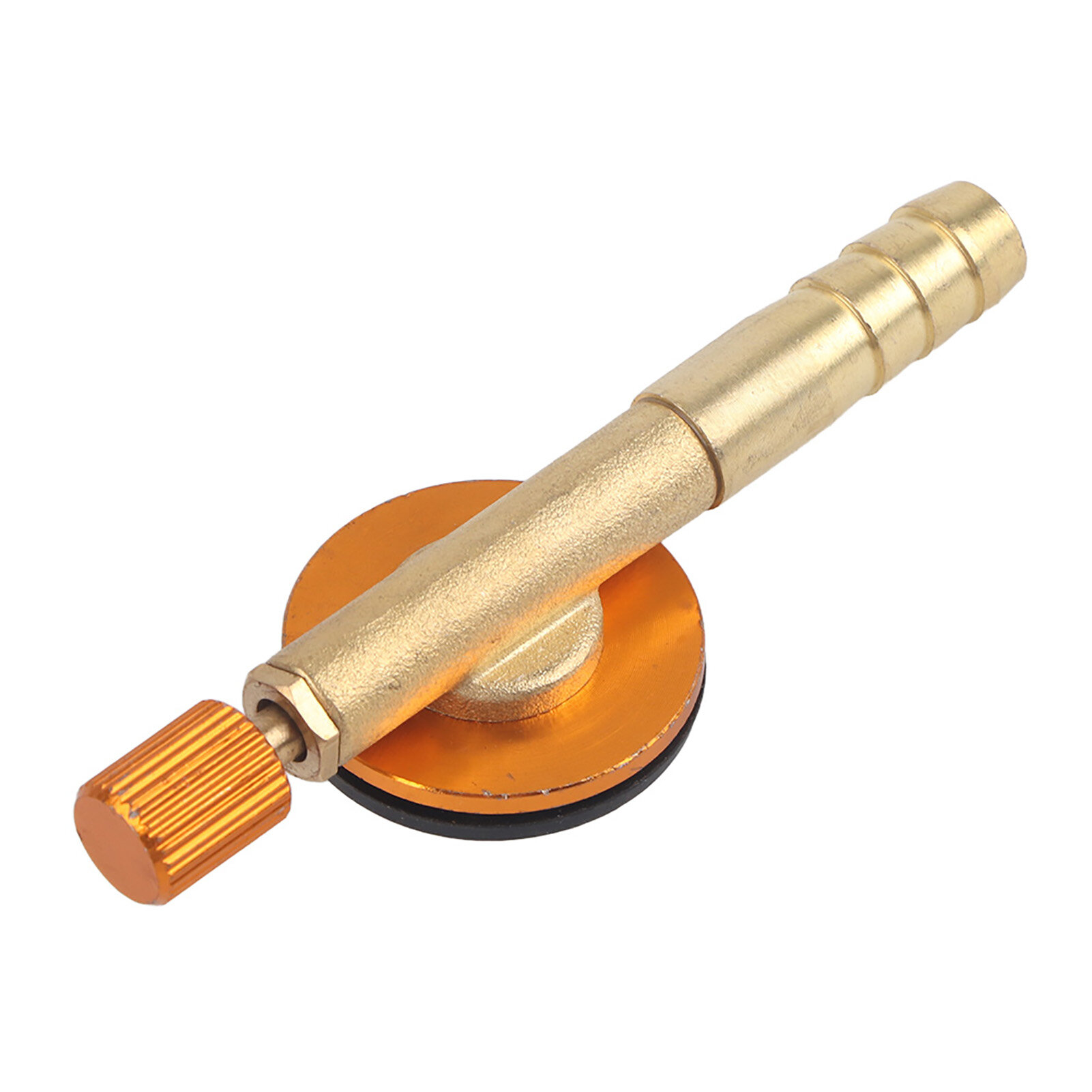 Латунный переходник для заправки газа, предохранительный клапан для газовых горелок, для кемпинга на открытом воздухе (красный)