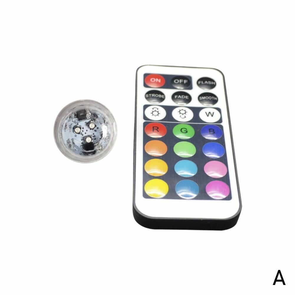 RGB 3030SMD LED Подводный светильник, Для ваз и аквариумов - Дистанционное управление, IP67, ПВХ