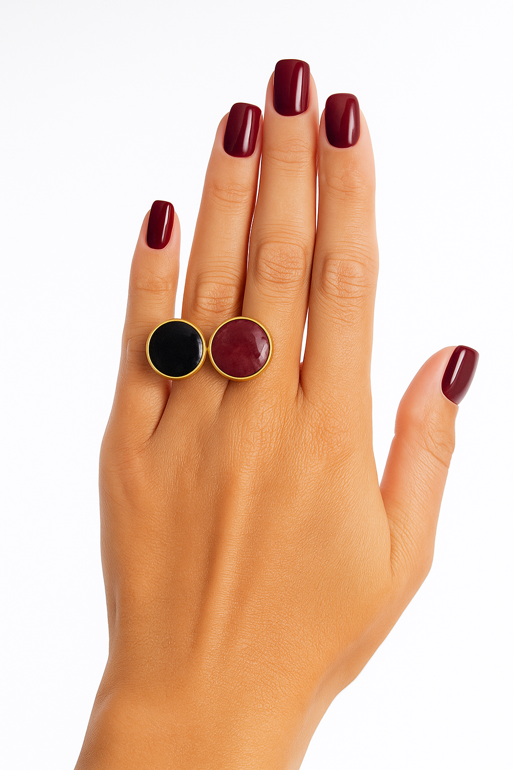 Кольцо, агат