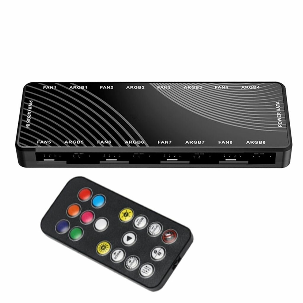 Контроллер разветвителя вентиляторов 8 портов