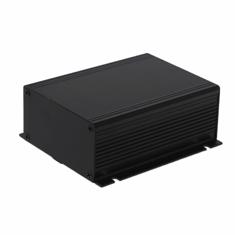 Черная алюминиевая коробка 100*88*39 мм