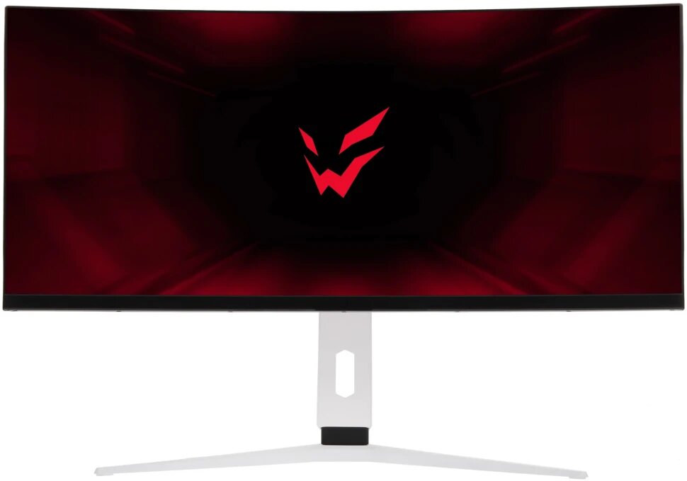 34" Монитор ARDOR GAMING QUASAR AQW34H3, 3440x1440, 180 Гц, VA, 4000:1, 350 Кд/м², 1500R, белый