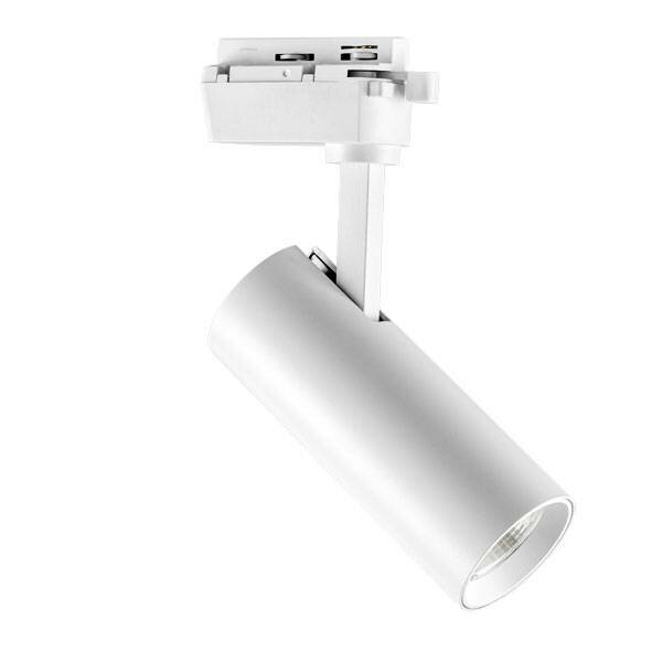 228236 Светильник для 1-фазного трека VOLTA LED 20W 1900LM 24G белый 3000K IP20