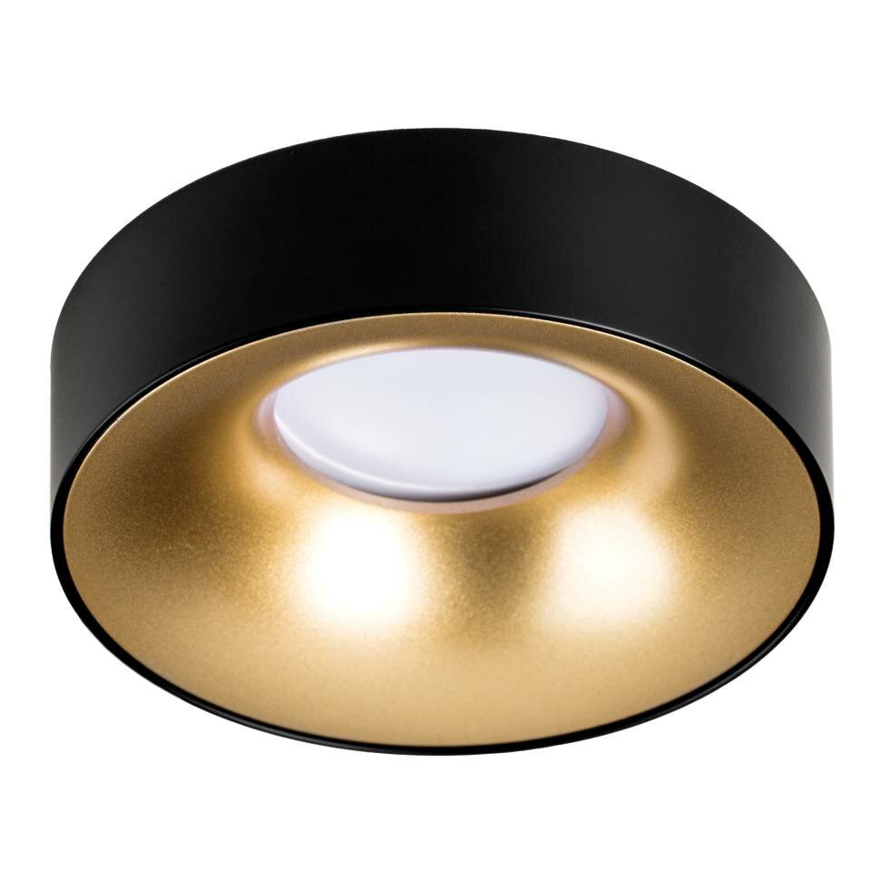 L01002327 Светильник LEVIGO MR16/HP16 золото/черный матовый (010023+510027)