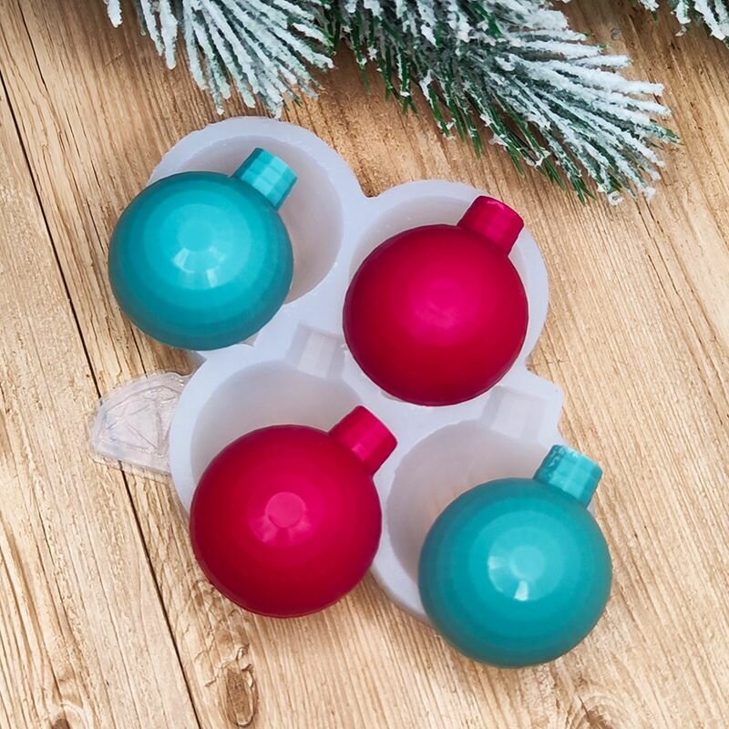 Силиконовая форма для конфет Brilliant Mold. Молд Шары блестящие