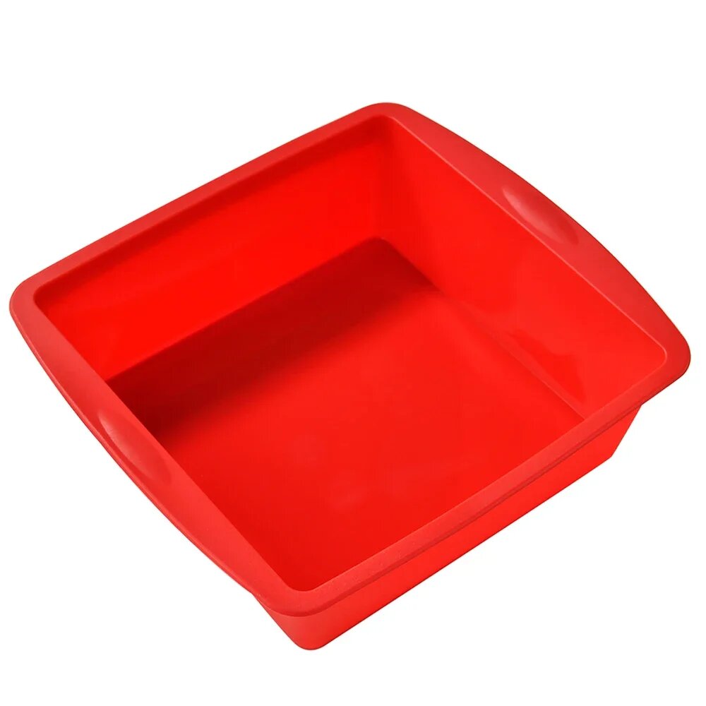 Антипригарная силиконовая форма для выпечки Красный, 1Pc Red