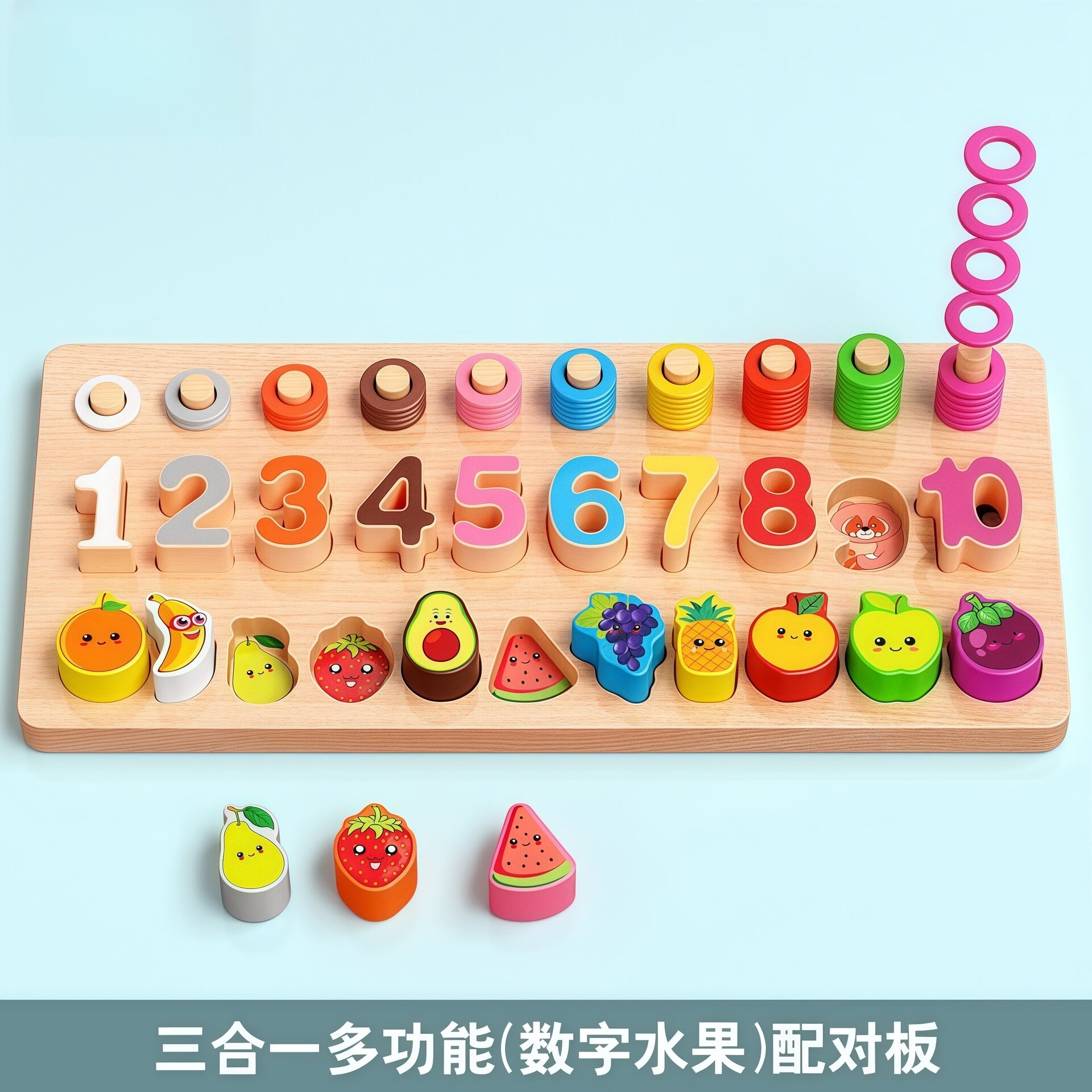 Собранные строительные блоки для полумладенцев, немецкая девочка, 1 детская игрушка-головоломка для Монтессори для раннего образования детей от 0 лет