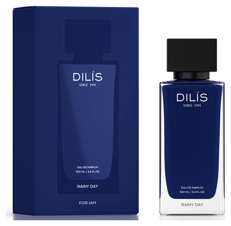 Парфюмерная вода Dilis Parfum Парфюмированная вода мужская Rainy Day (Объем 100 мл) - Белорусская косметика