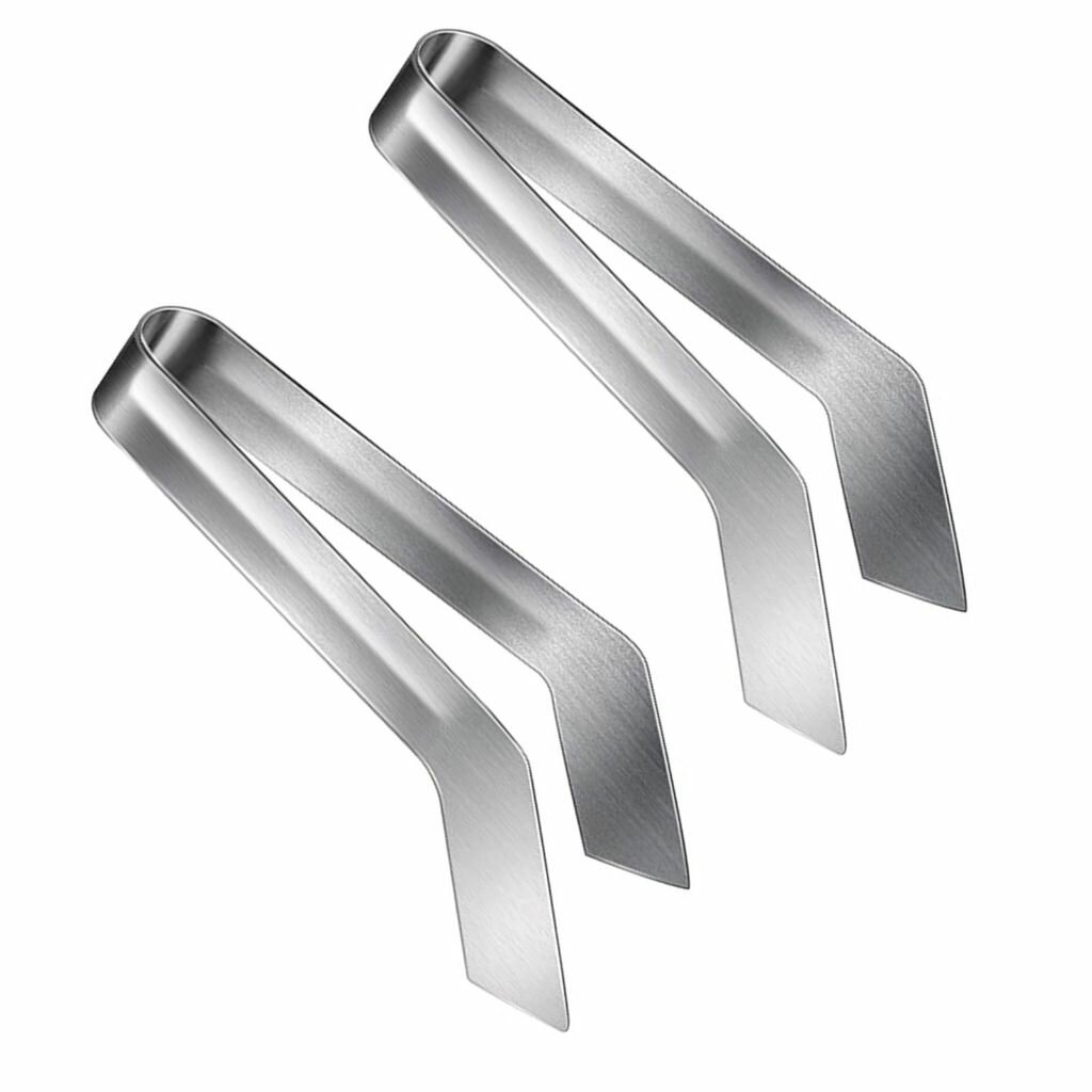 (набор из 2 предметов) Щипцы для пересадки садовых растений из нержавеющей стали-маленькие