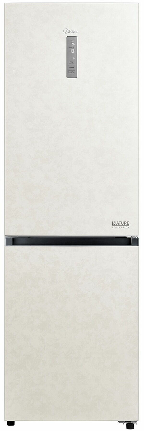 Холодильник Midea MDRB471MGF33O бежевый, No Frost, 360 л, Зона свежести