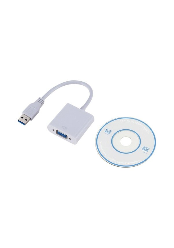 Адаптер USB3.0 - VGA для внешней видеокарты, конвертер VGA (547450652)