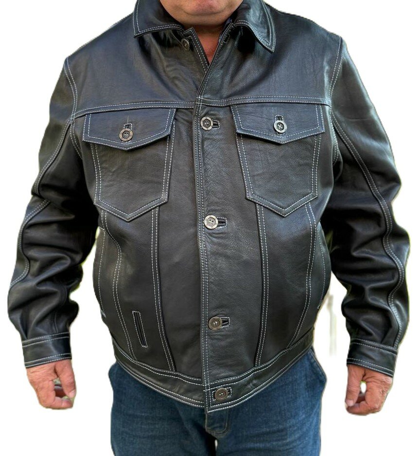 Куртка кожаная